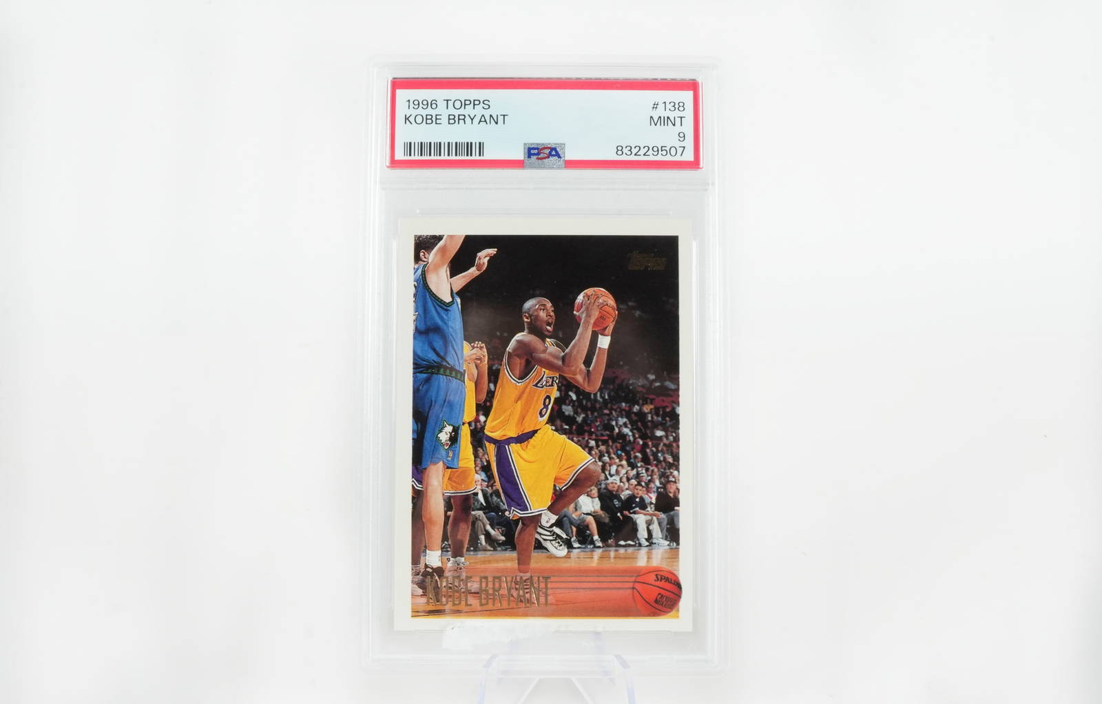1996 Kobe Rookie Card Auction