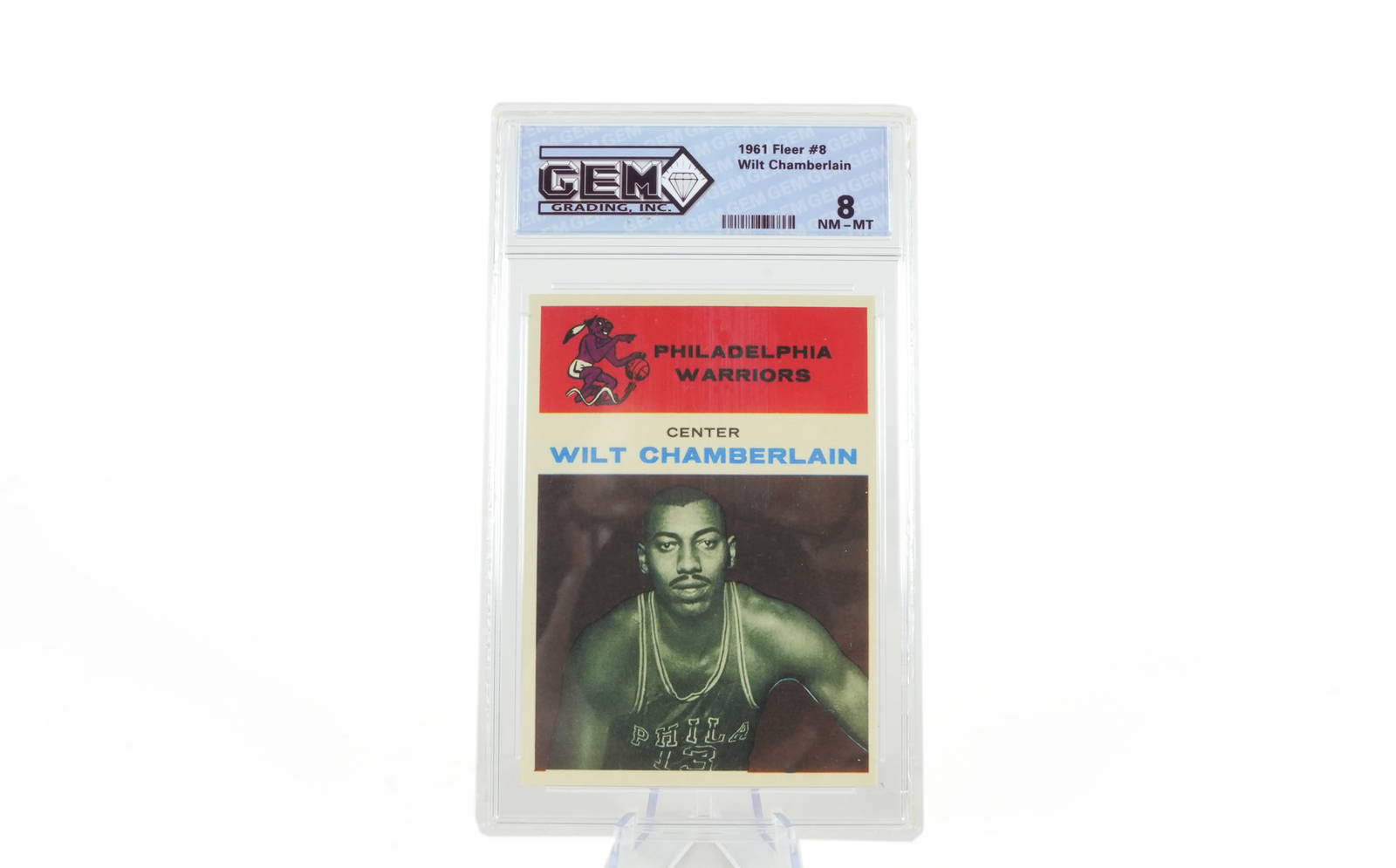 Wilt Chamberlain Card Auction