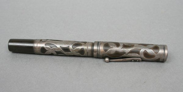 4: Waterman Silver Overlay Pen