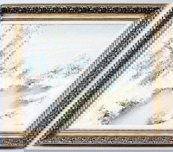 Willi Bauer Landscape Painting