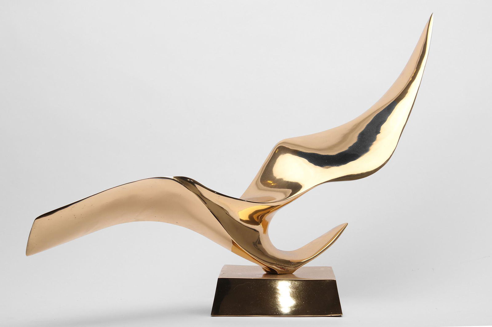 Leonardo Nierman, Large 34" Bird In Flight Sculpture Rare Edition Of 6 ...