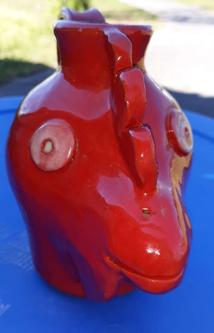 Jamie Ferguson Pottery Chicken Face Jug