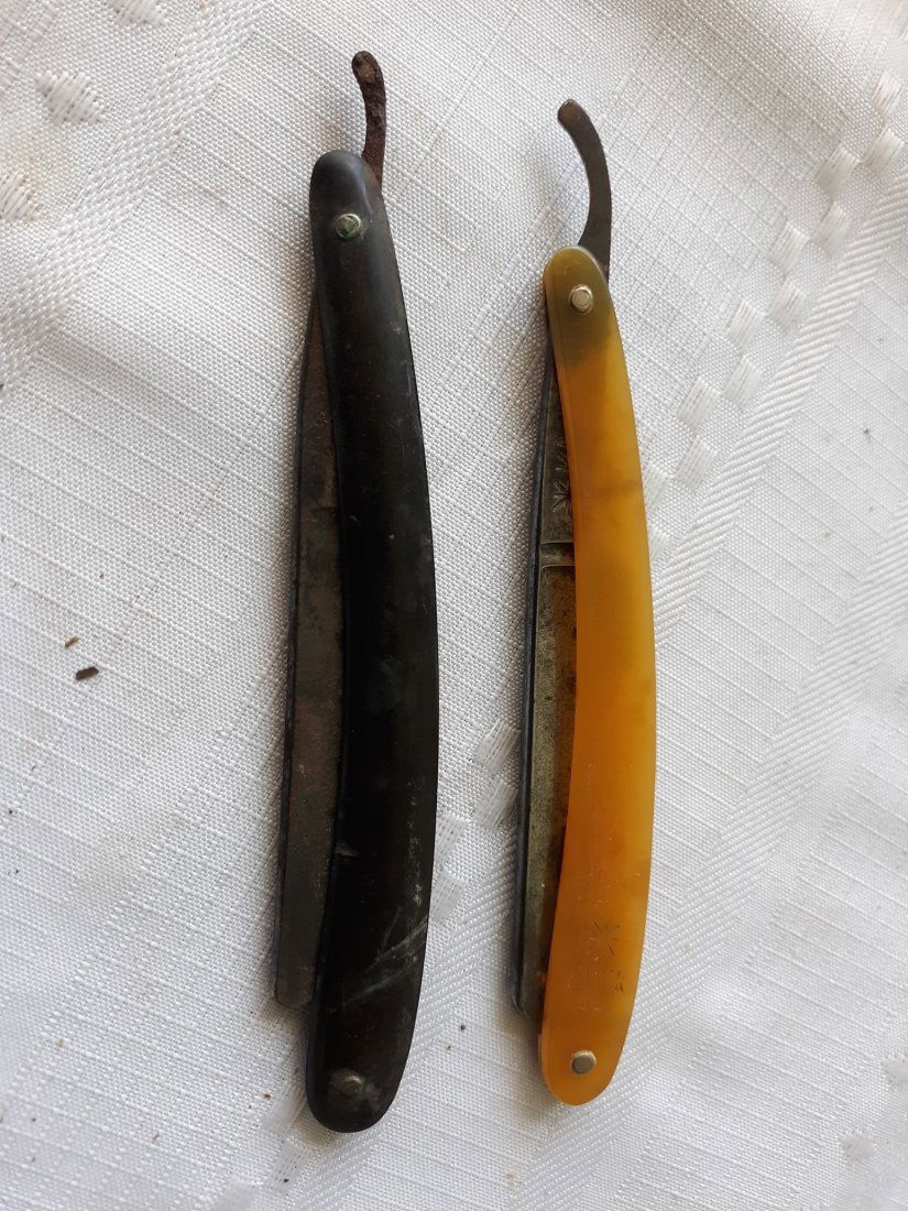 antique KA Bar straight razor & straight razor (#3049) on Aug 29, 2021 ...