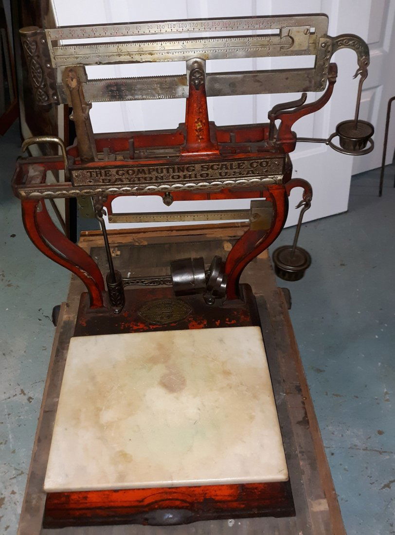 Antique Computing Scale 1893 Nice Rare
