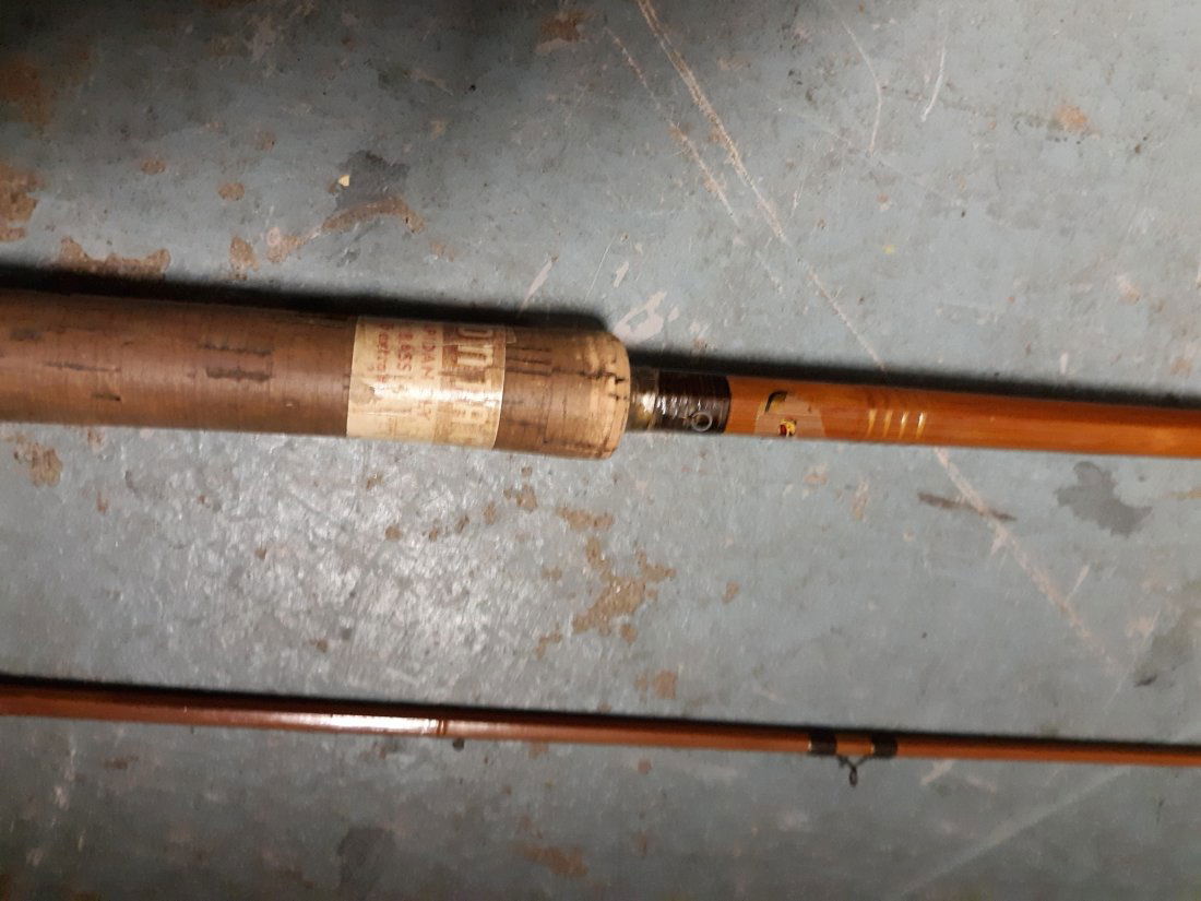 Montague Rapidan 9' Bamboo Fly Rod Very Nice!