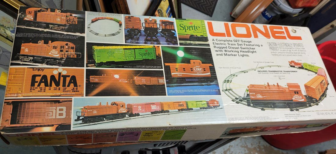 Lionel old stock 1974 027 gauge coca cola train set 6-1463 (#0202) on ...