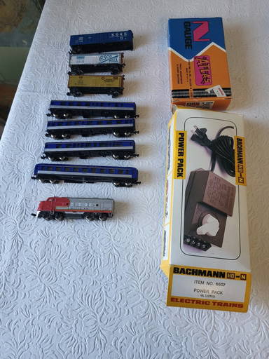 N Gauge Trains Loco & Transformer Luma Italy