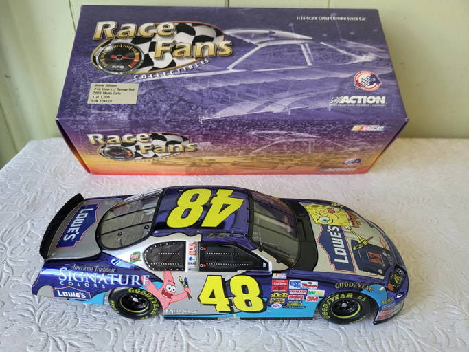 Nascar Jimmy Johnson Sponge Bob 2003 Monte Carlo