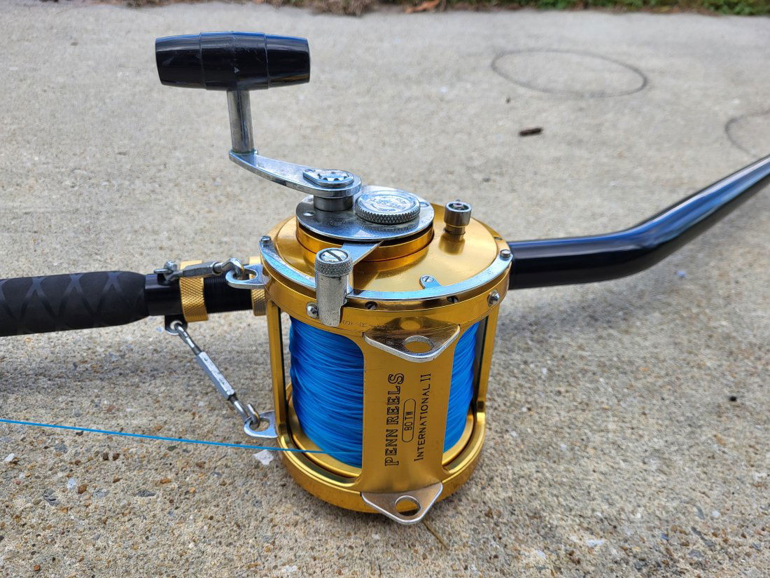 Penn Reel Intl Ii 80tw & Diawa Bent Butt Rod! Auction