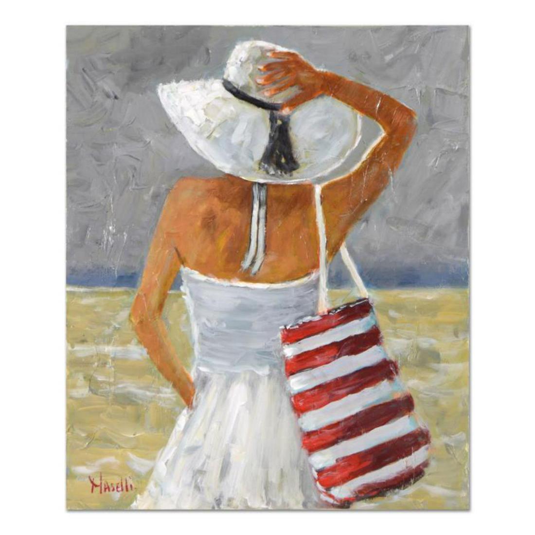 Michael Maselli, "Beach Day" Original Acrylic Painting - Jan 05, 2020 ...