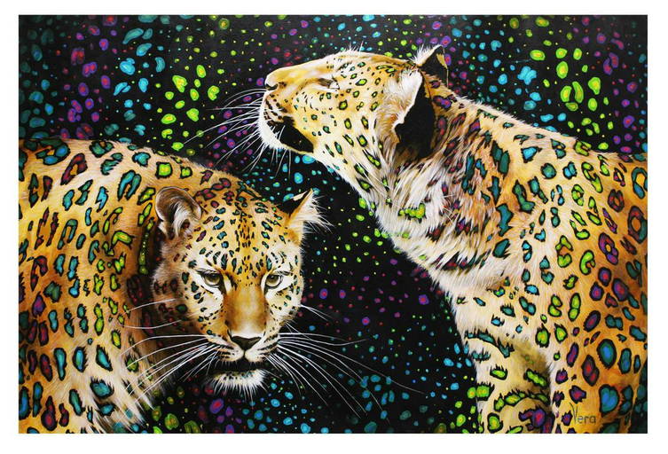 Vera V. Goncharenko Original Oil On Canvas "brothers"