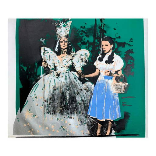 Steve Kaufman (1960 2010) "dorothy And The Good Witch"
