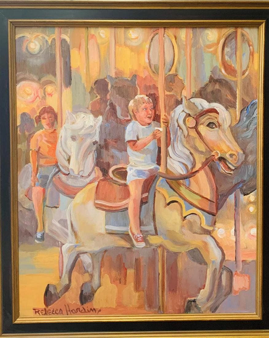 Rebecca Hardin Original acrylic painting on canvas (#1025A) on Jun 24 ...