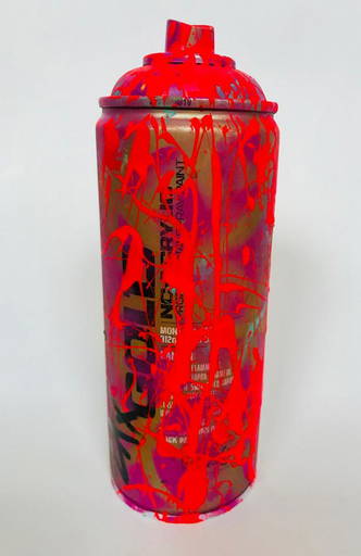 E.M. Zax- HAND PAINTED ARTIST USED SPRAY CAN "SPRAY (#0791) on Oct 07 ...