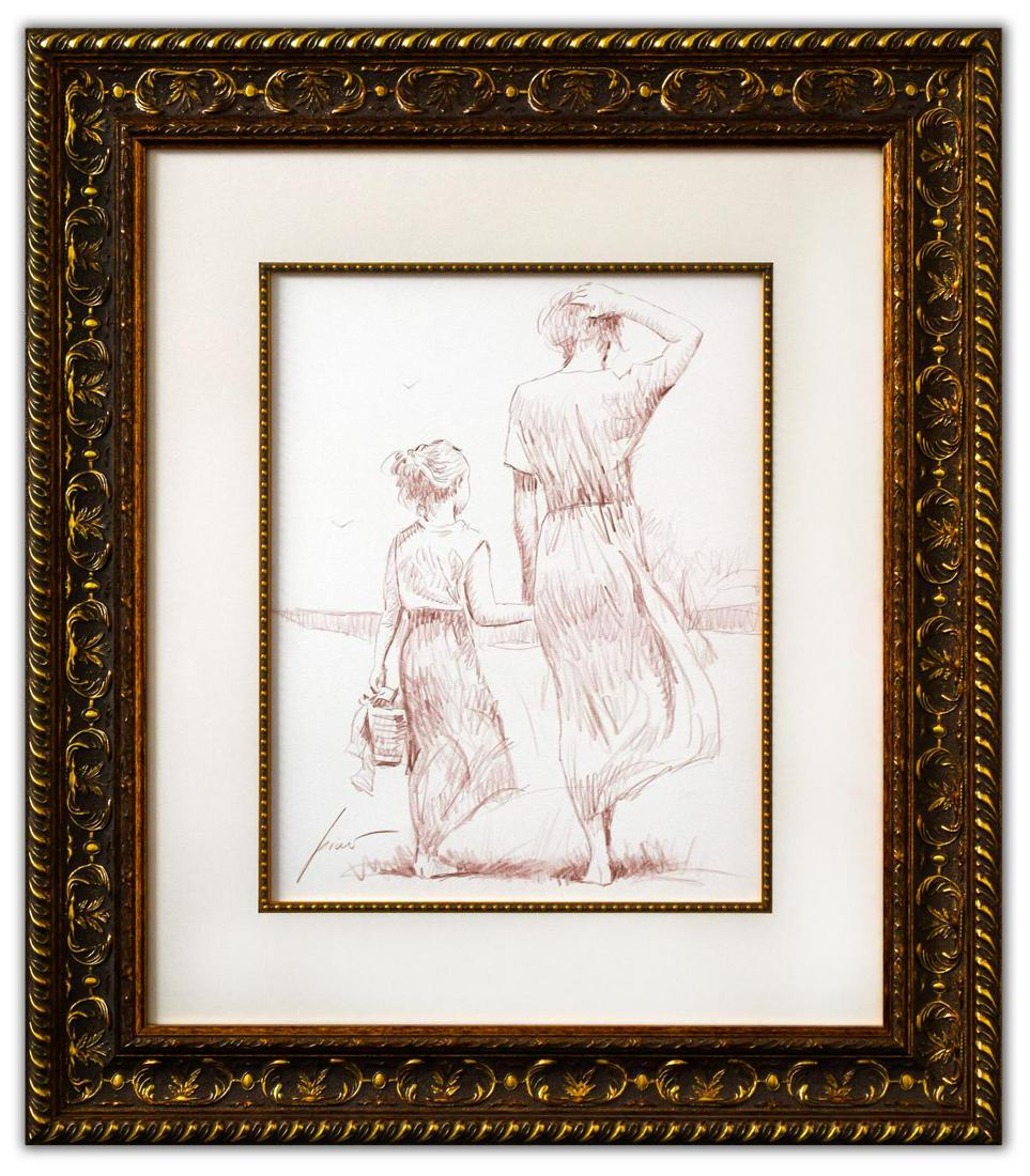 Pino (1939 2010) Original Drawing On Paper "untitled"