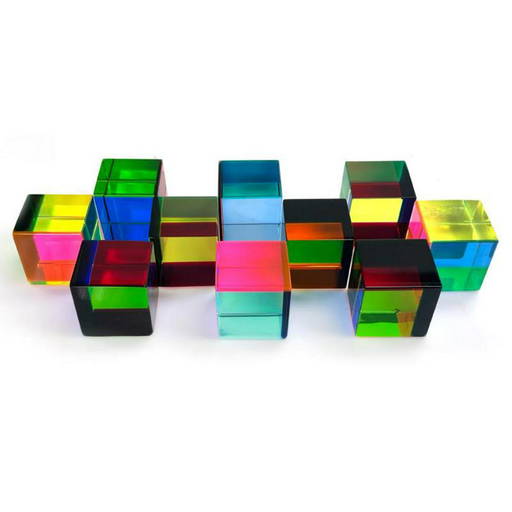 Vasa, Set Of 10 Acrylic Cube Sculpture, Hand Signed With Letter Of ...