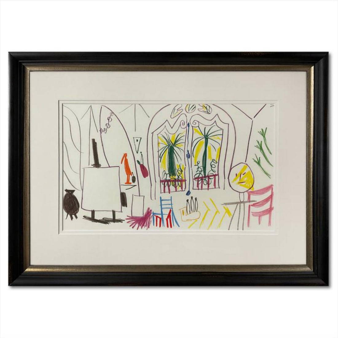 Pablo Picasso (1881-1973), "carnet De Californie" Framed Lithograph On ...