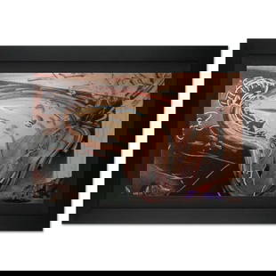 Iconic Andy Warhol Original Signed Mix Media Dollar Sign Artwork On ...