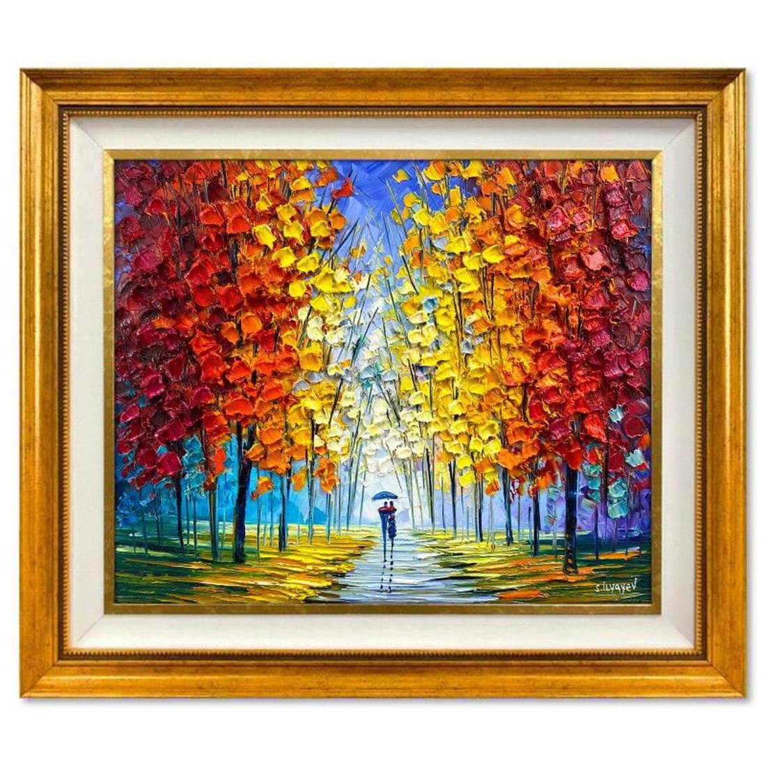 Slava Ilyayev, Framed Original Oil Painting On Canvas, Hand Signed With ...