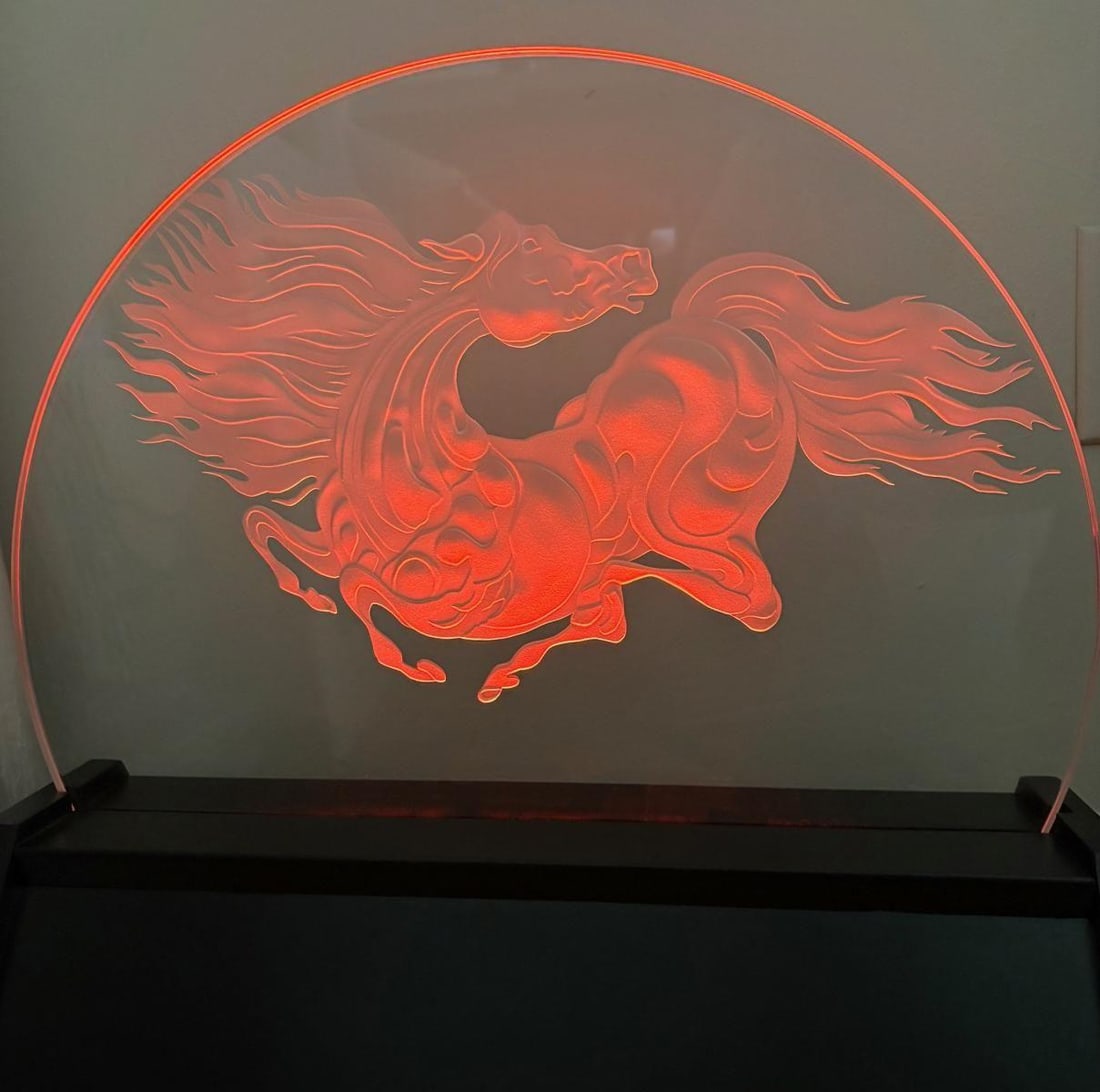 Guillaume Azoulay- Limited Edition Hand Sand Blasted On Starfire ...