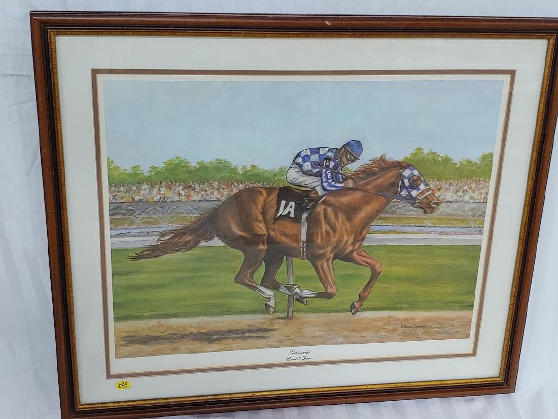 Framed Art - Secretariat