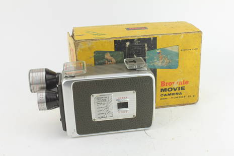 Vintage Kodak Brownie 8 Mm. Movie Camera Original Box