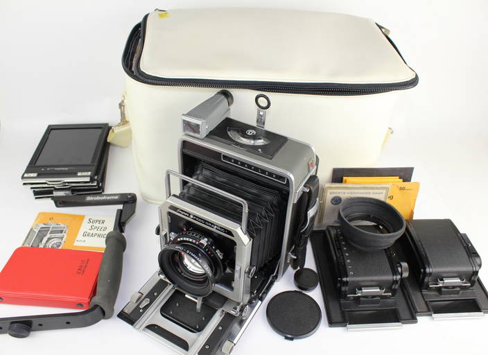 GRAFLEX SUPER SPEED GRAPHIC CAMERA - Dec 18, 2021 | Towsonline Auction ...