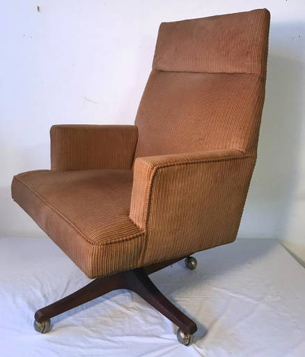 Mid Century High Back Dunbar Office Chair