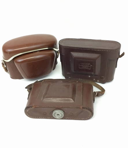 Vintage Camera Cases Zeiss Ikon And Agfa