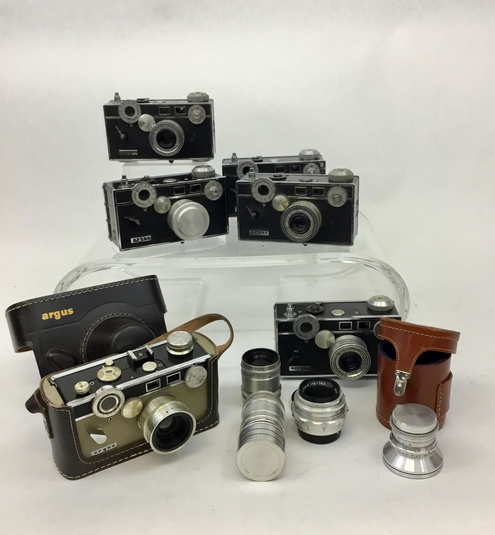 Vintage Argus Cameras And Lenses Wide Angle