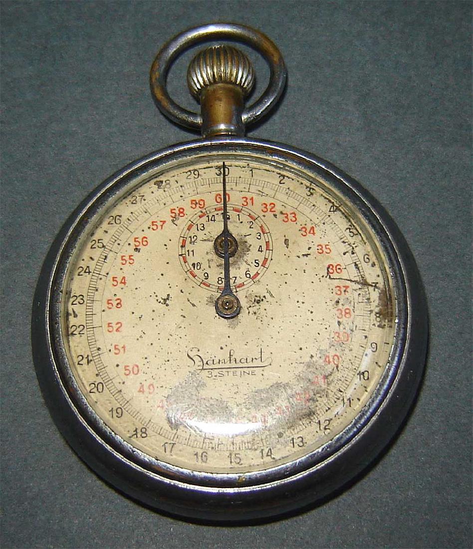 GERMAN WW2 Submariners U-BOAT Stopwatch Hanhart