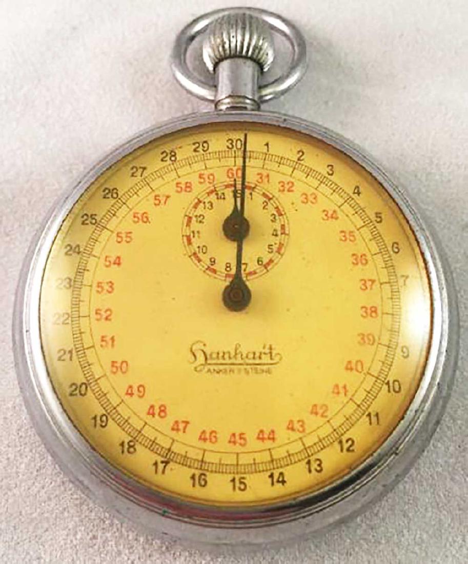 German Ww2 Submariners U Boat Stopwatch Hanhart