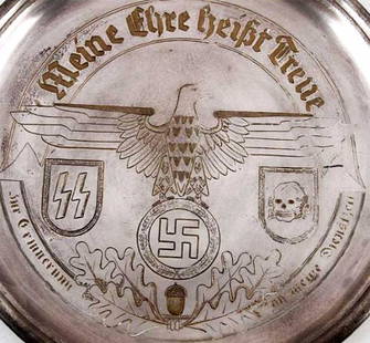 Wwii Nazi German Waffen Ss Reich Dinner Plate