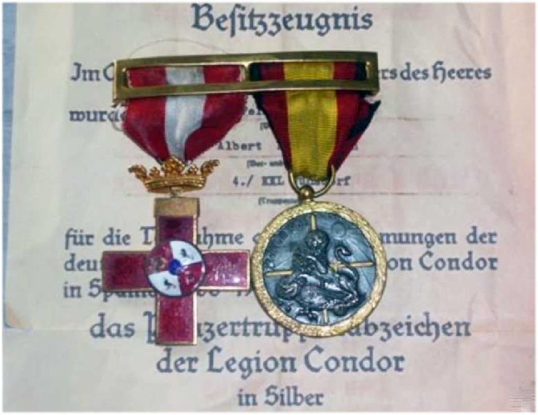 German WW2 Medal Bar Legion Condor Medals, 1936 - 1939 - Jan 27, 2018 ...