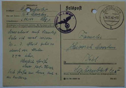 Ww2 German Nazi Letter Opener