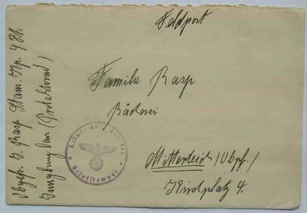 Ww2 German Nazi Letter Opener