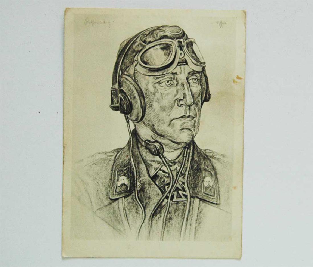 German WW2 Luftwaffe HERO Oberst Rothenburg