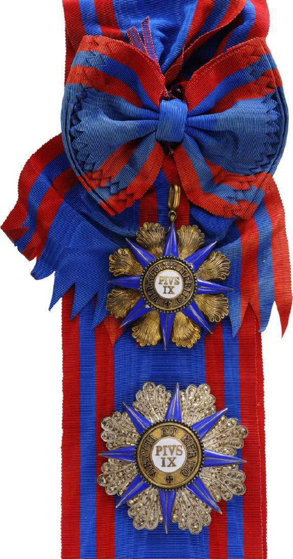 Knight Grand Cross Set of ORDER of PIUS IX
