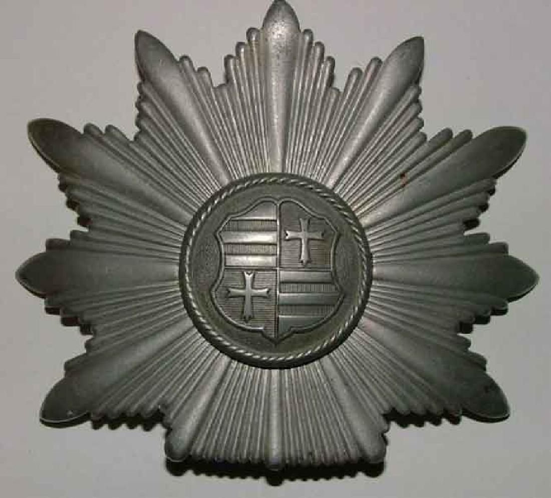 WW2 German Tschako Police Silver Badge