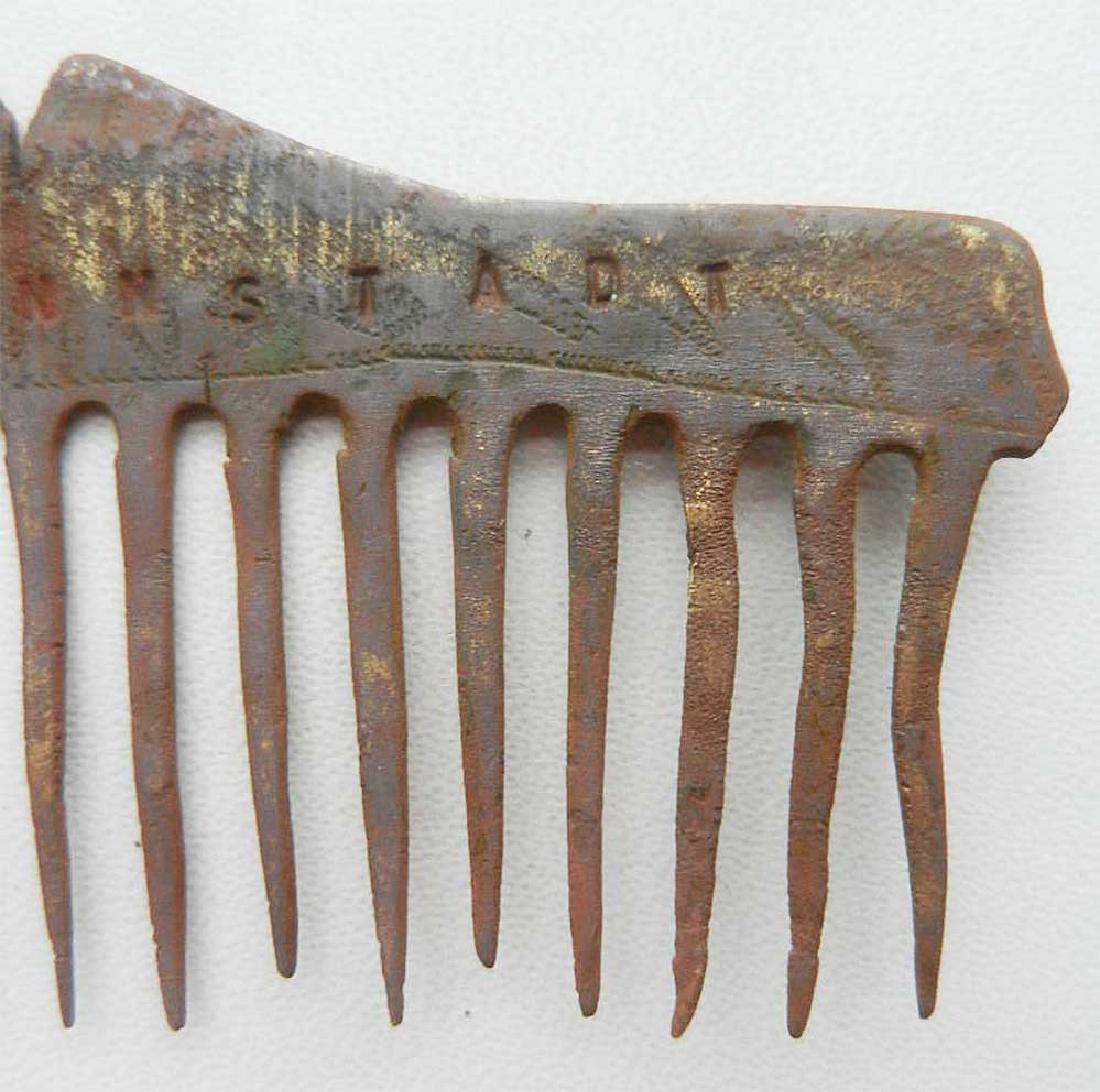 EXTREMELY Rare WW2 Comb fr. Litzmannstadt, 1940-1944