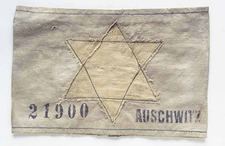 Jewish WW2 Armband w. Yellow David Star, AUSCHWITZ - Jan 20, 2019 | V.N ...