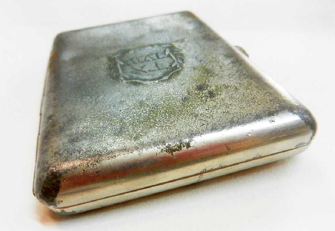 Original Jewish WW2 Cigarette Case, Litzmannstadt 1941