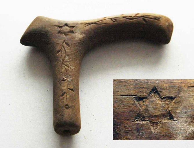 Jewish WW2 Handle Stick w. Star of David, LITZMANNSTADT - Mar 17, 2019 ...