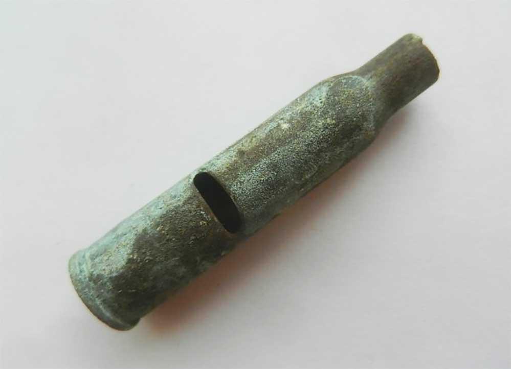 German Ww2 Whistle, Shell Cartridge, 1941 1945