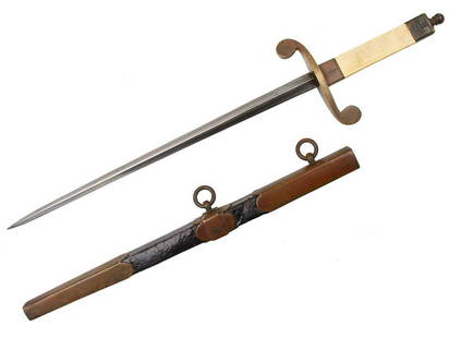 Russian Imperial Navy Officers Dirk, 1914 Dagger
