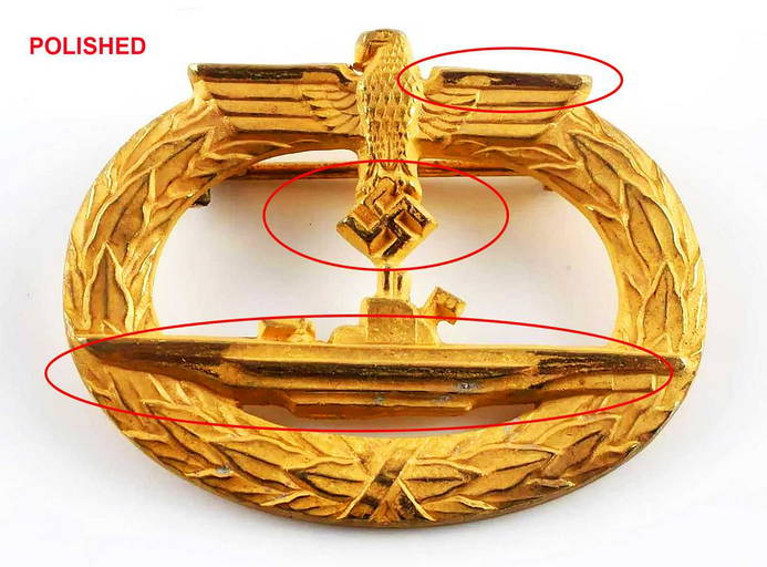 German Ww2 Kriegsmarine U Boat Badge, Wilhelm Deumer