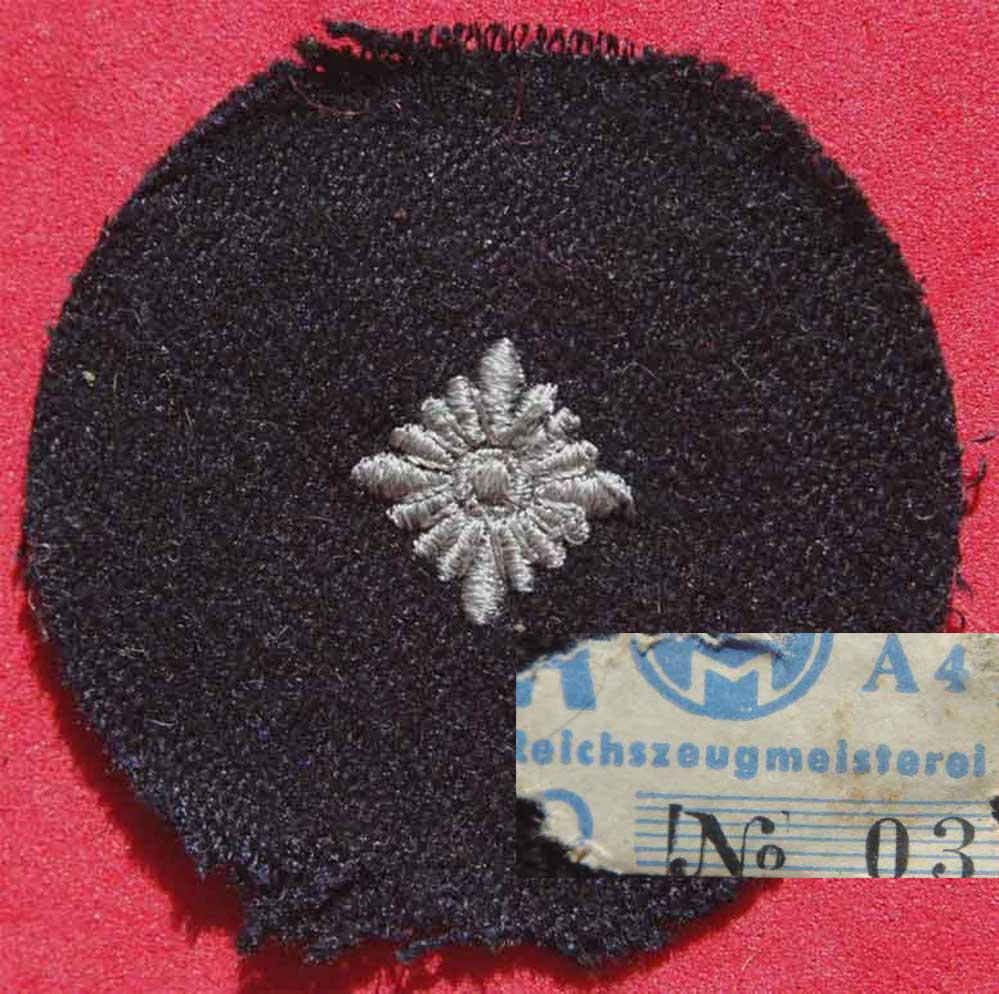 German Ww2 Badge Shield W. Rzm Tag