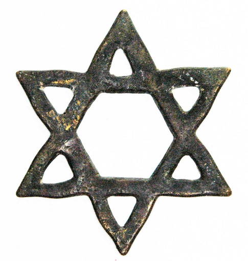 Buy JEWISH WW2 STAR of DAVID from KRAKOW, 1941 | V.N. Collectible in WA