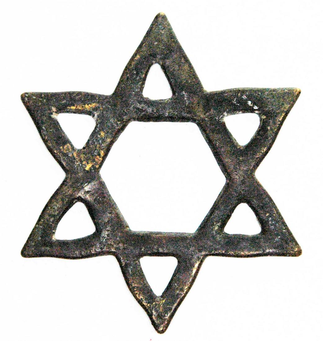 Buy JEWISH WW2 STAR of DAVID from KRAKOW, 1941 | V.N. Collectible in WA