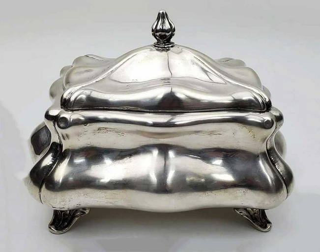 Antique Judaica Jewish Etrog Box, Container